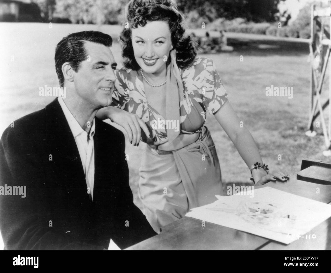 NIGHT AND DAY WARNER BROS CARY GRANT, GINNY SIMMS Date: 1946 Stock ...