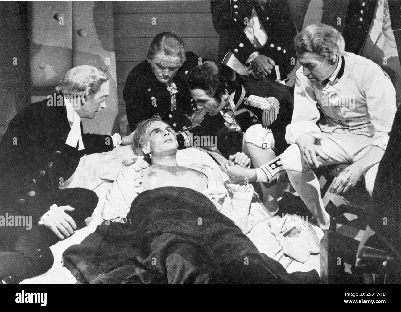 THAT HAMILTON WOMAN LAURENCE OLIVIER AND HENRY WILCOXON DEATH OF NELSON ...