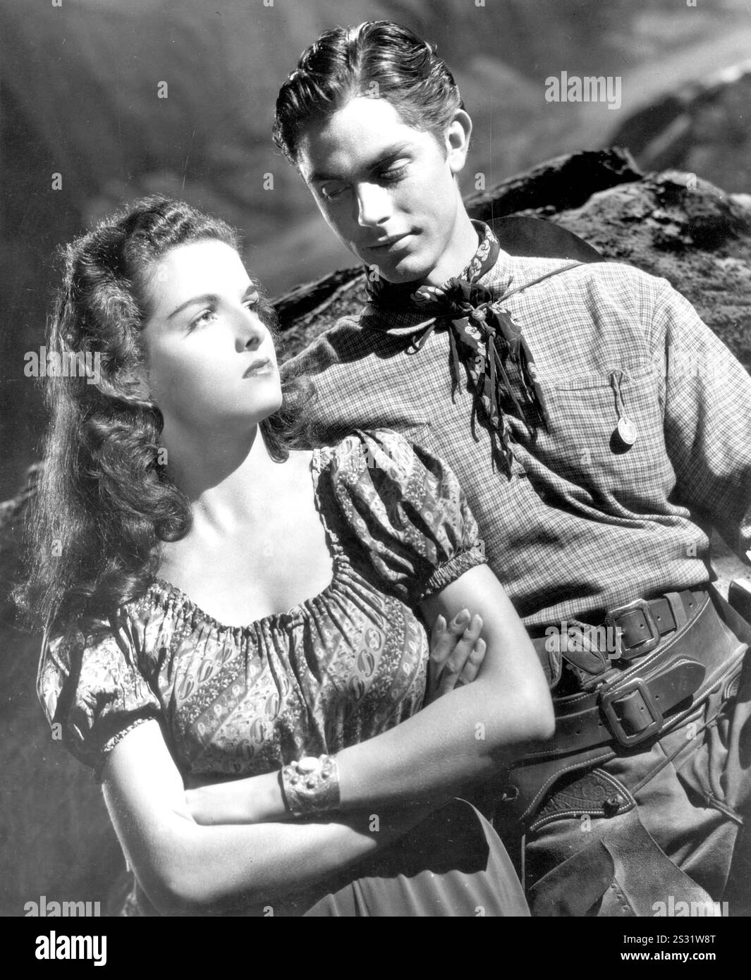 THE OUTLAW Jane Russell Jack Buetel PICTURE FROM THE RONALD GRANT ...