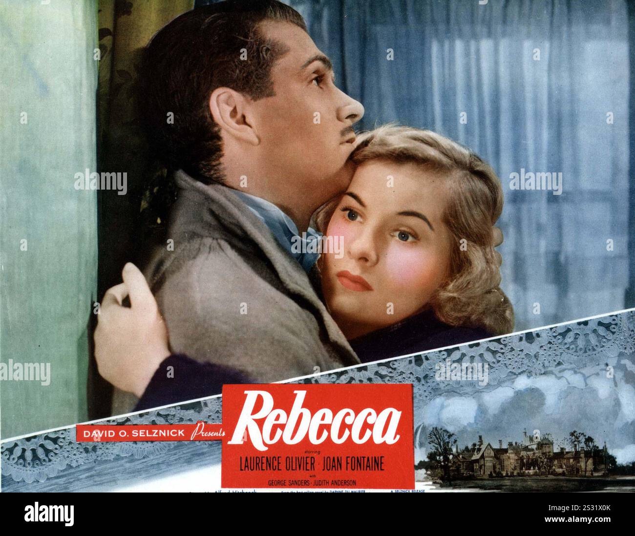 Rebecca 1940 joan fontaine hi-res stock photography and images - Alamy