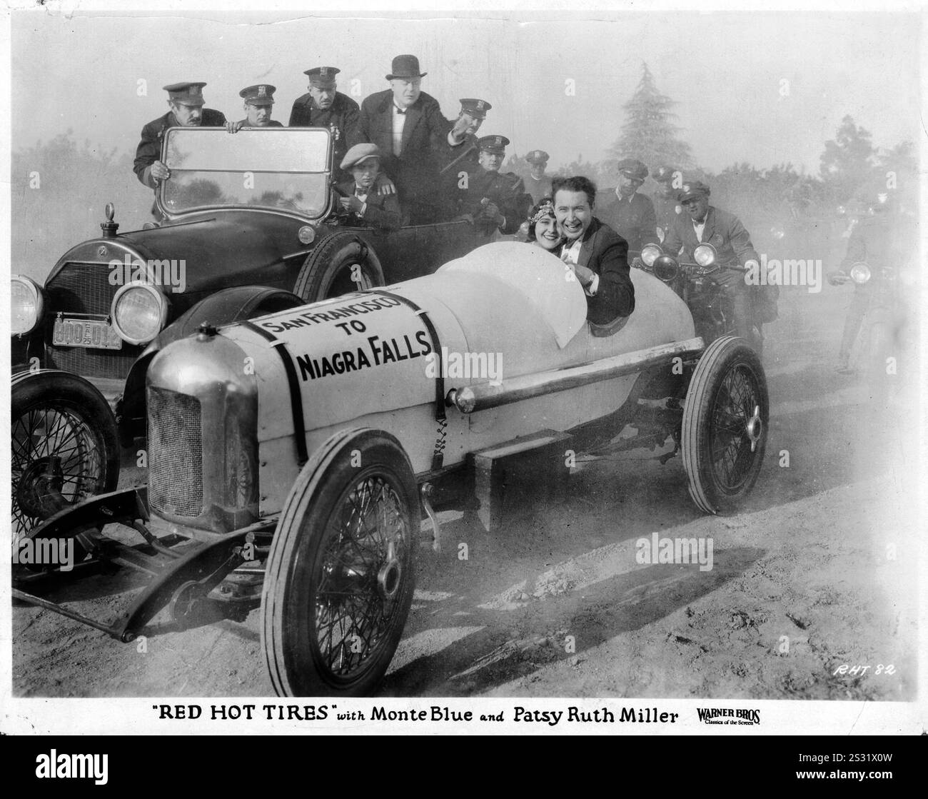 RED HOT TIRES PATSY RUTH MILLER, MONTE BLUE MOTORCAR: 1920s Date: 1925 ...