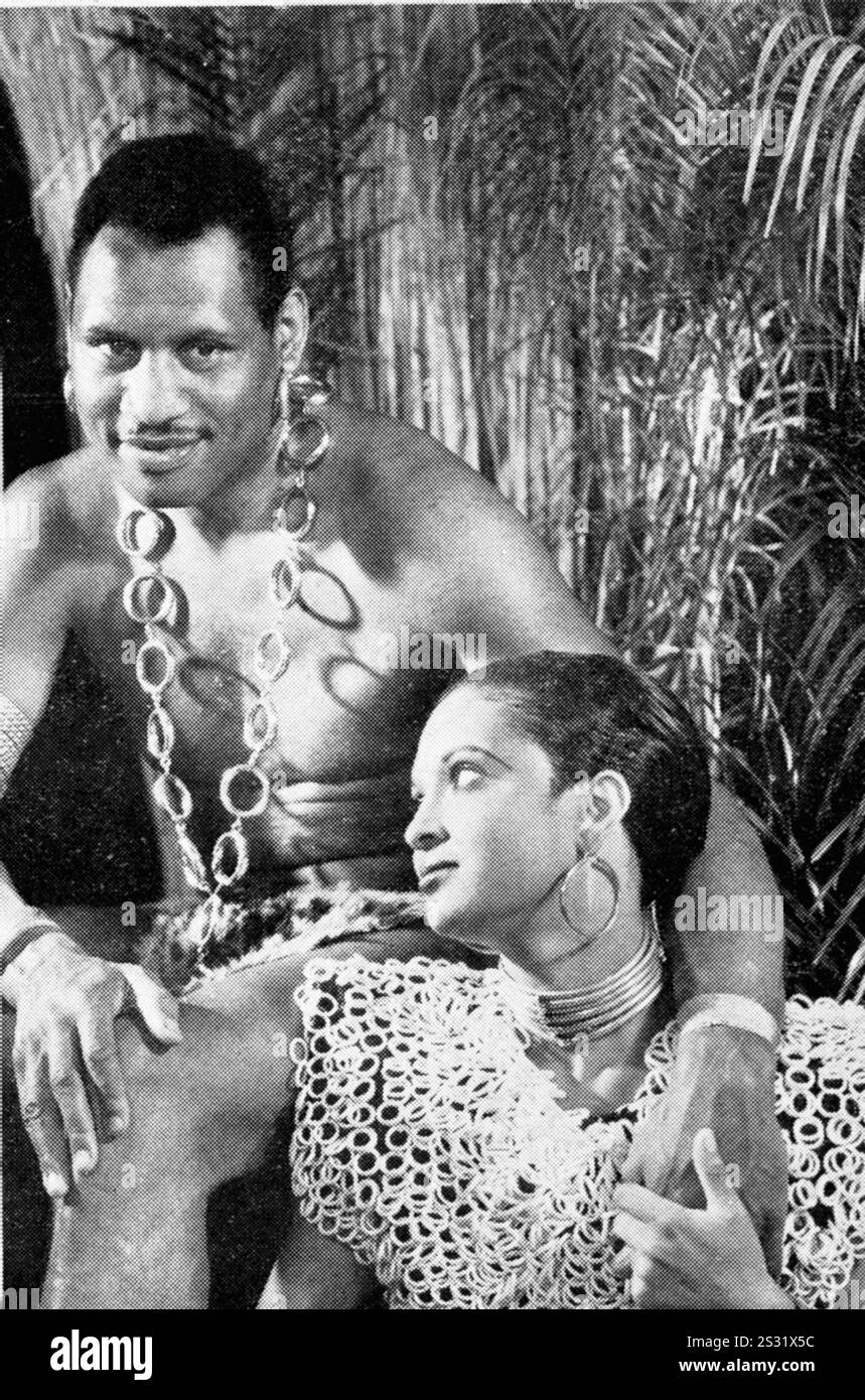 SANDERS OF THE RIVER PAUL ROBESON AND NINA MAE McKINNEY Date: 1935 ...