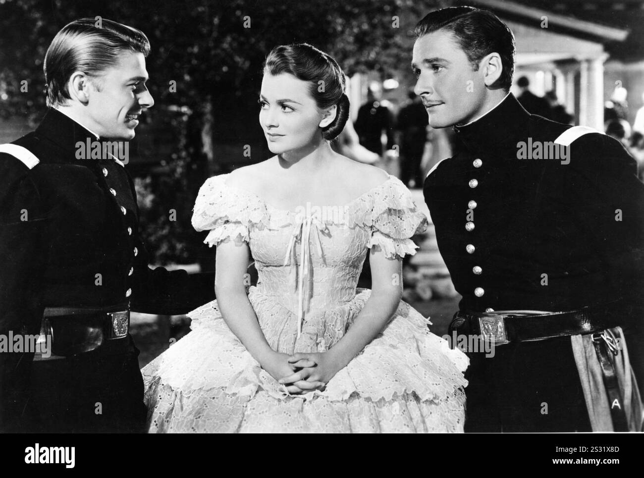 SANTA FE TRAIL RONALD REAGAN, OLIVIA DE HAVILLAND AND ERROL FLYNN A ...