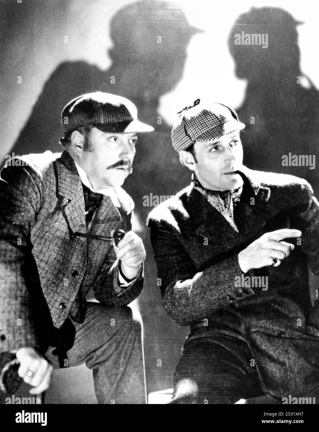 THE ADVENTURES OF SHERLOCK HOLMES NIGEL BRUCE AS DR WATSON, BASIL ...