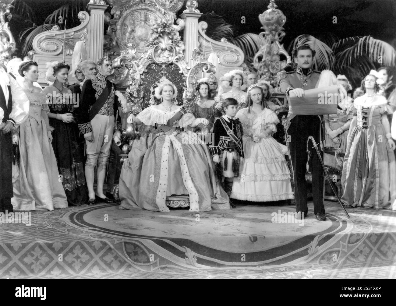 SIXTY GLORIOUS YEARS ANNA NEAGLE AS QUEEN VICTORIA, ANTON WALBROOK AS ...