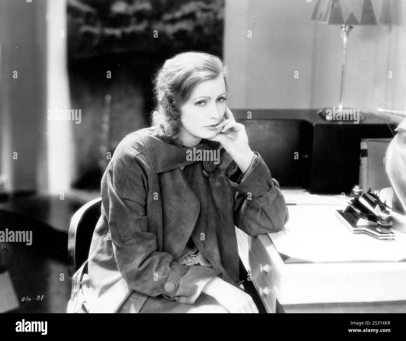 THE SINGLE STANDARD GRETA GARBO AN MGM PICTURE Date: 1929 Stock Photo ...