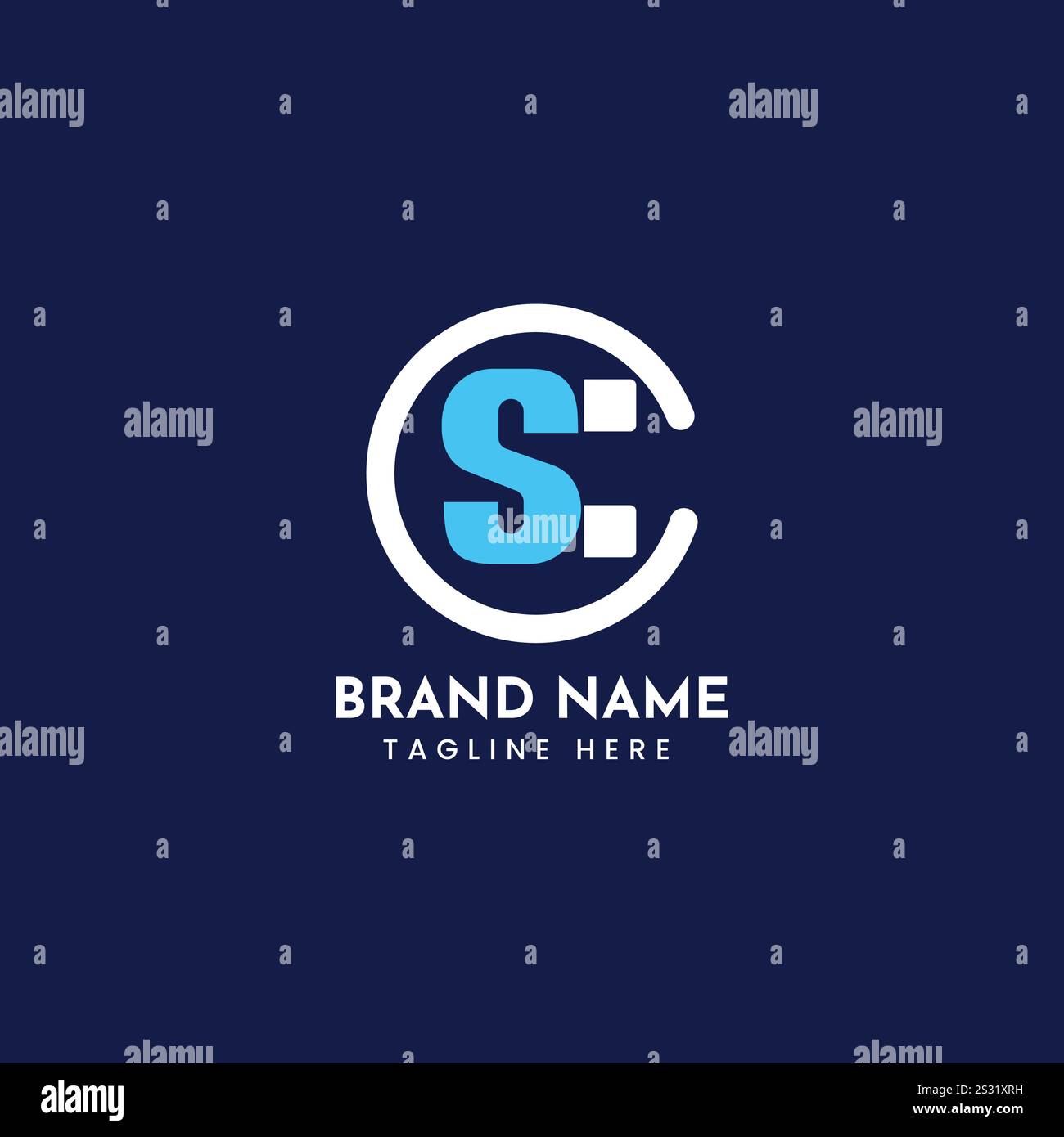 The business logo Stock Vector Images - Alamy