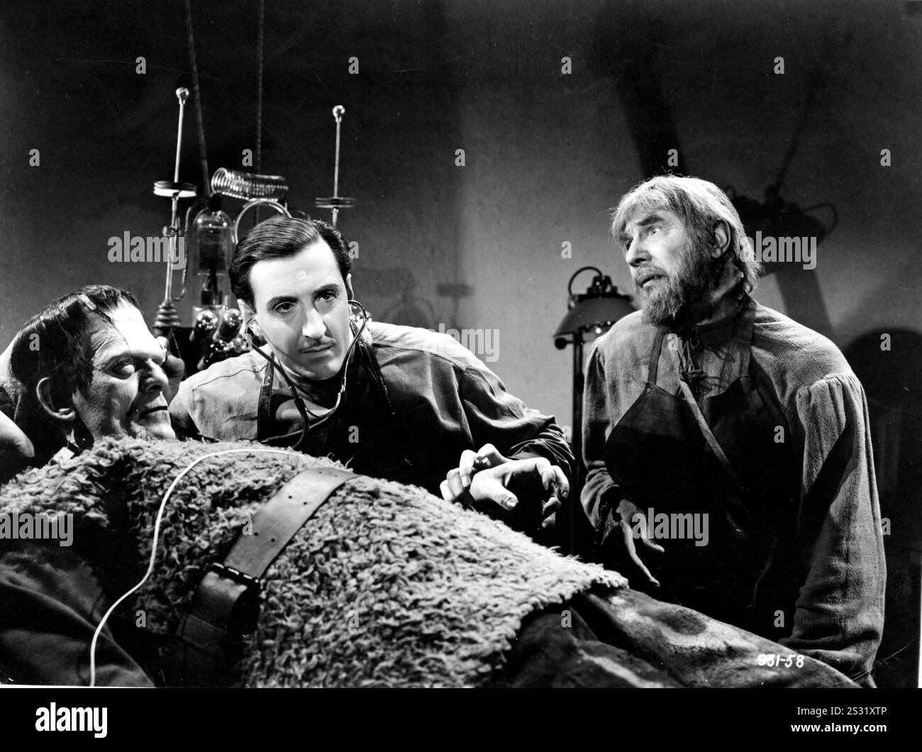 SON OF FRANKENSTEIN BORIS KARLOFF, BASIL RATHBONE, BELA LUGOSI Date ...