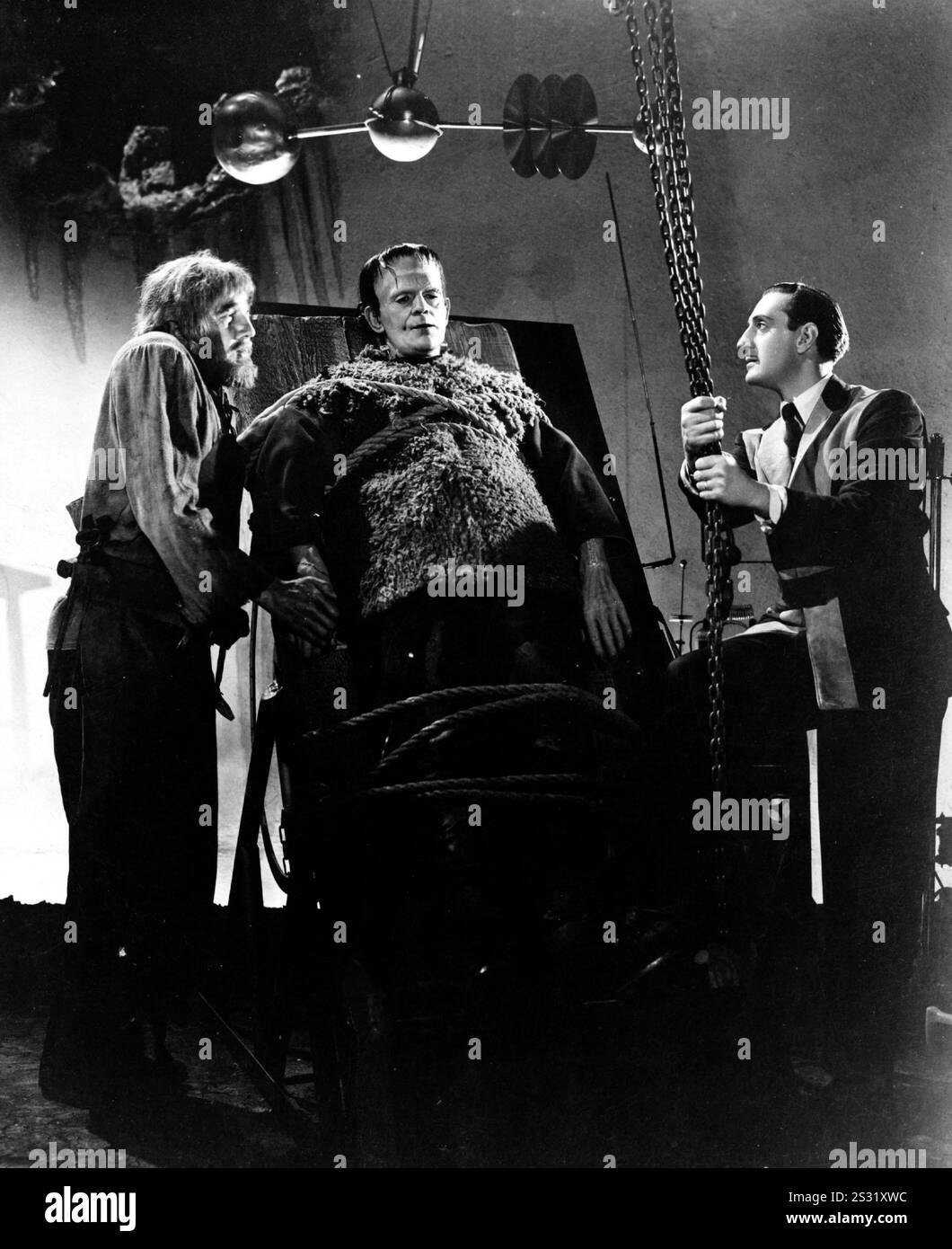 SON OF FRANKENSTEIN BELA LUGOSI, BORIS KARLOFF, BASIL RATHBONE Date ...