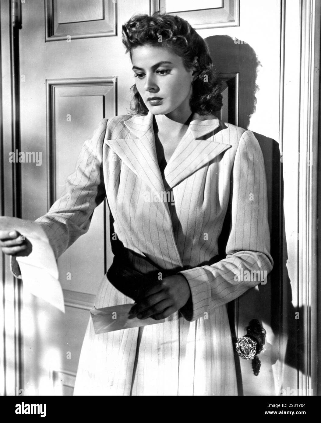 SPELLBOUND INGRID BERGMAN Date: 1945 Stock Photo - Alamy