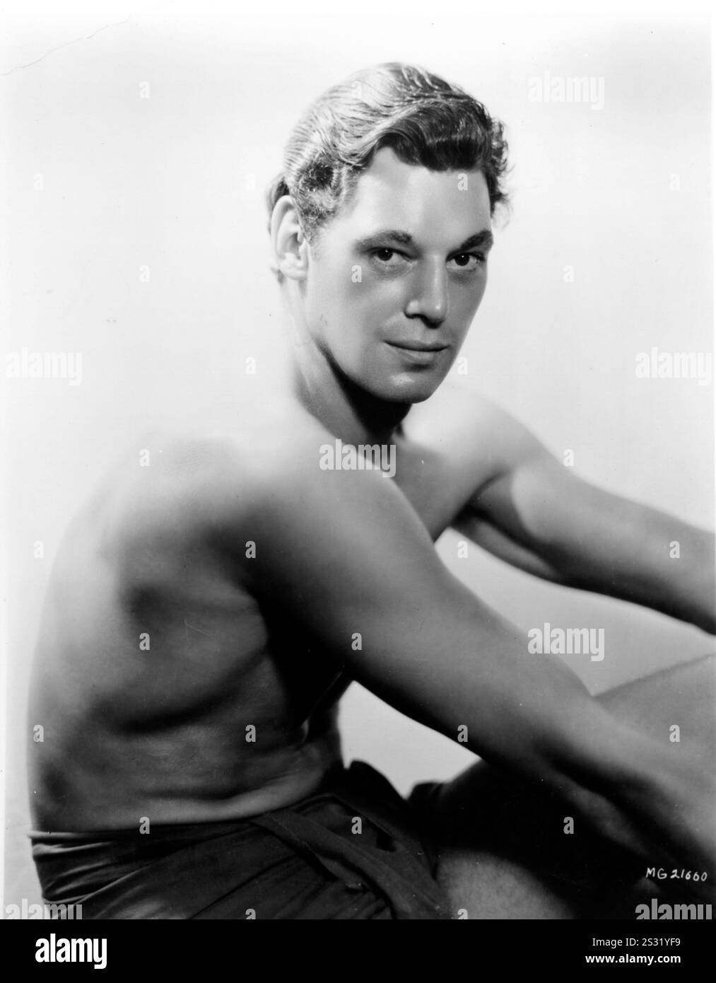 TARZAN THE APE MAN JOHNNY WEISSMULLER AN MGM FILM Date: 1932 Stock ...