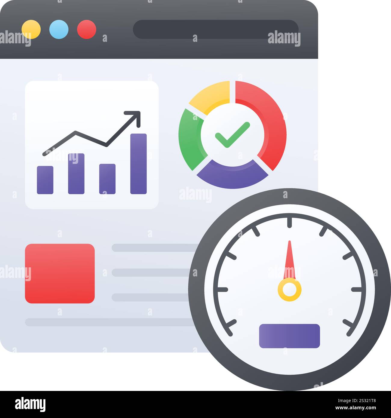 Server background Process Manager concept, Show Current Running Processes vector color icon ...