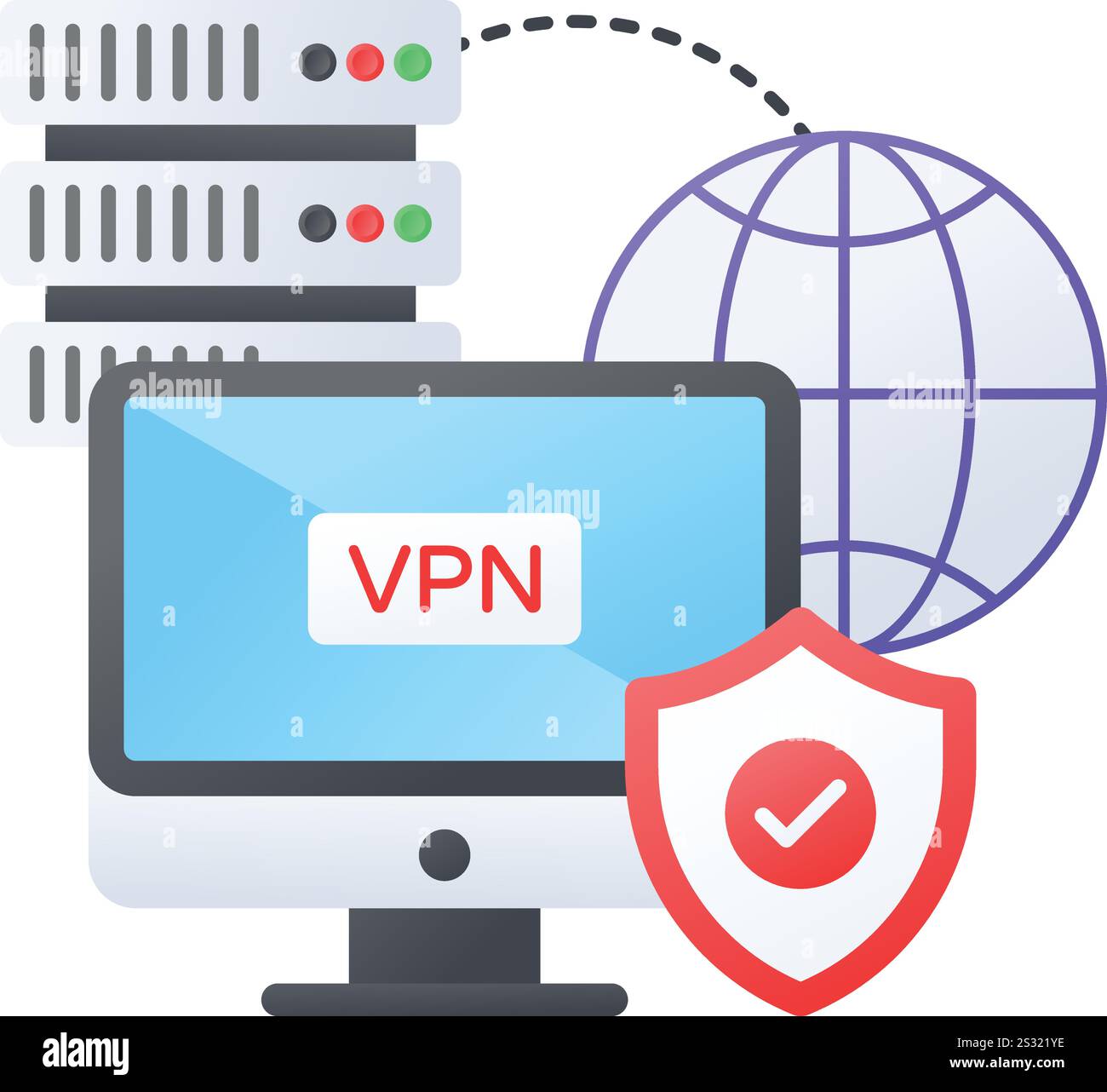 Proxy point Stock Vector Images - Alamy