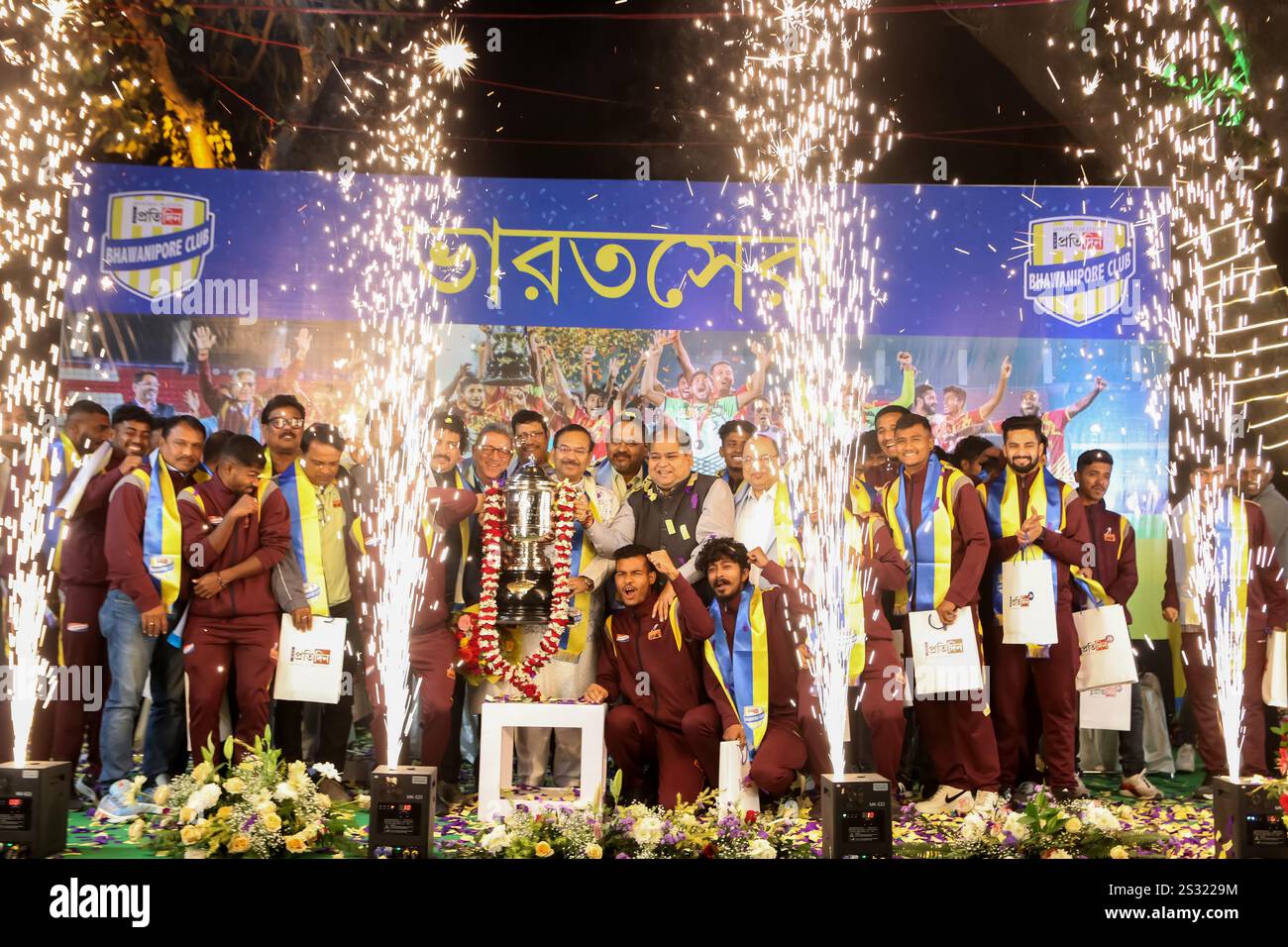 Kolkata, India. 08th Jan, 2025. Aroop Biswas, State Sports Minister ...