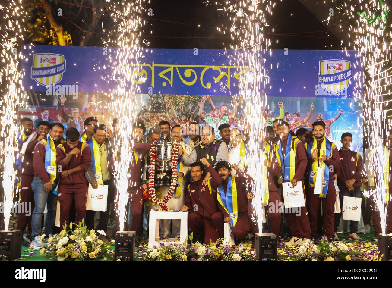 Kolkata, India. 08th Jan, 2025. Aroop Biswas, State Sports Minister ...