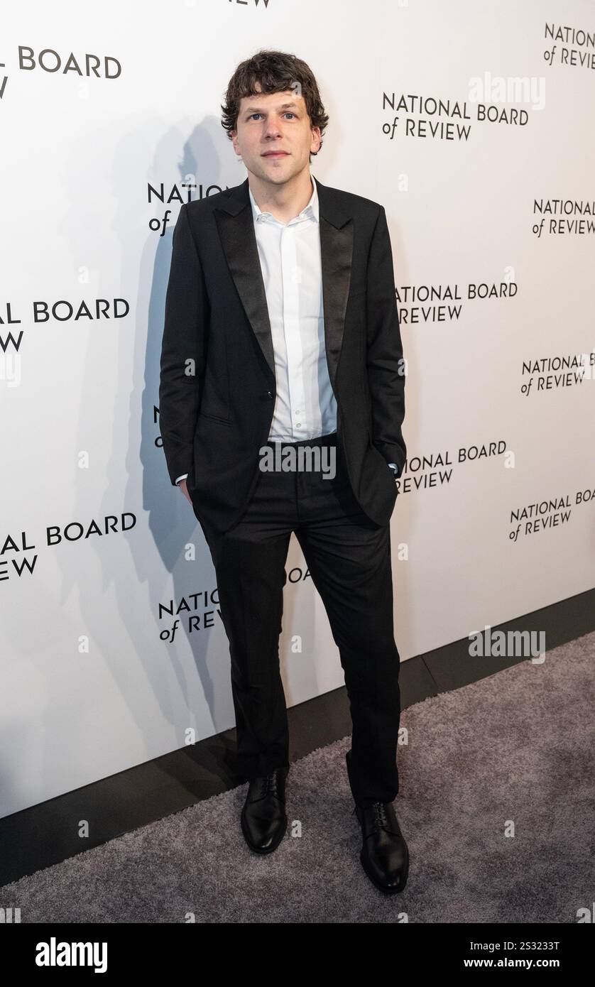 January 7, 2025, New York, New York, United States: Jesse Eisenberg ...