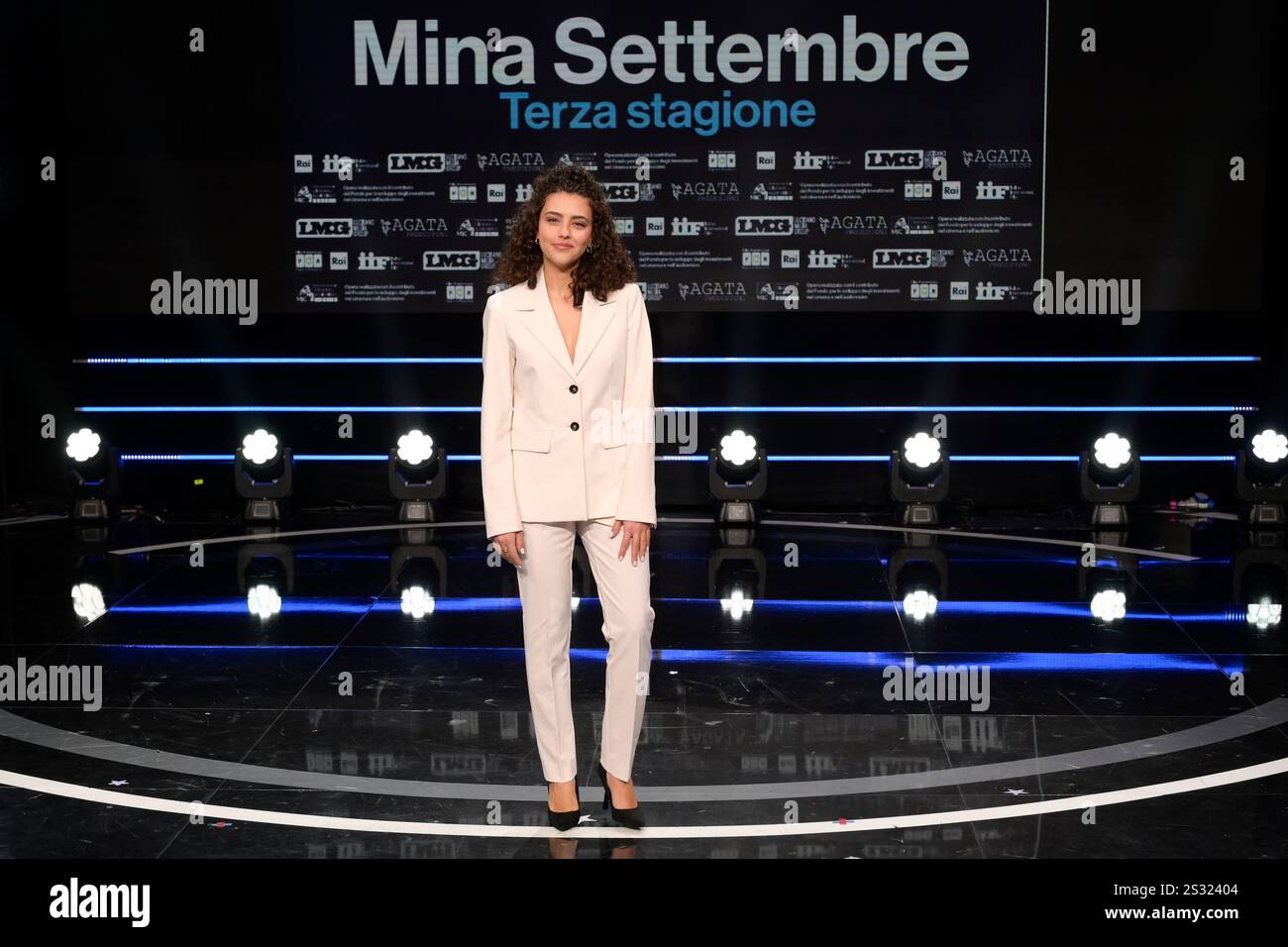 Chiara Russo attends the photocall of Rai tv series "Mina Settembre 3 ...
