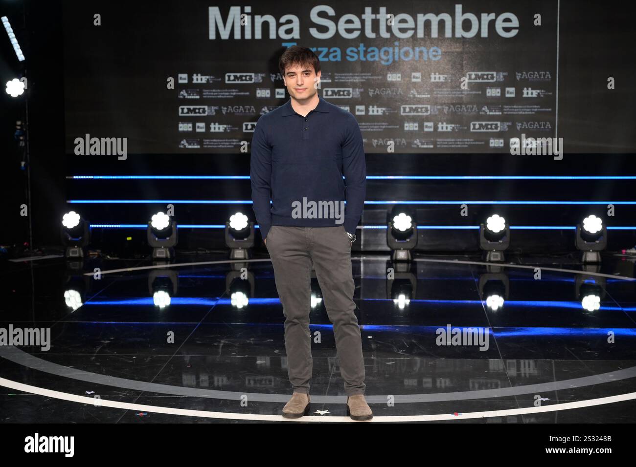 Rome, Italy. 08th Jan, 2025. Lorenzo Lancellotti attends the photocall ...