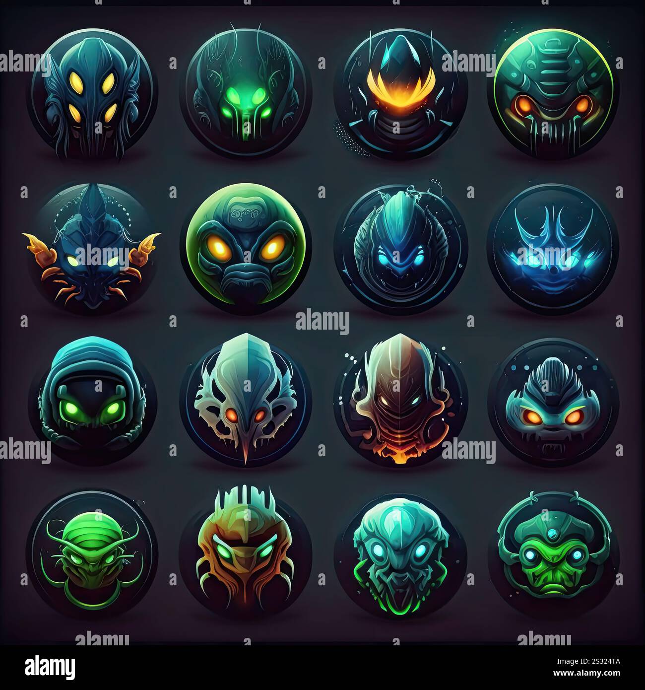 galaxy alien space avatar ai generated. ship cute, background icon ...