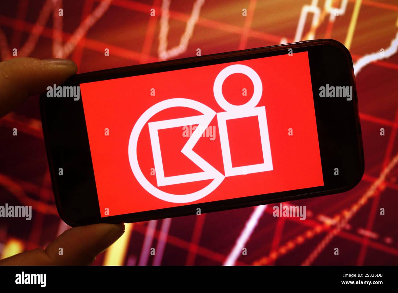 Poland. 06th Jan, 2025. In this photo illustration, the CK ...