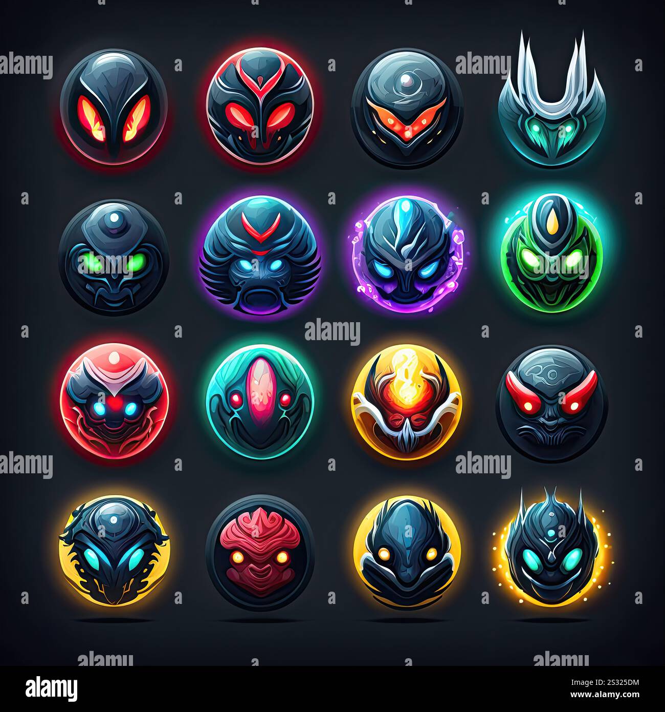 ufo alien space avatar ai generated. science character, universe ...