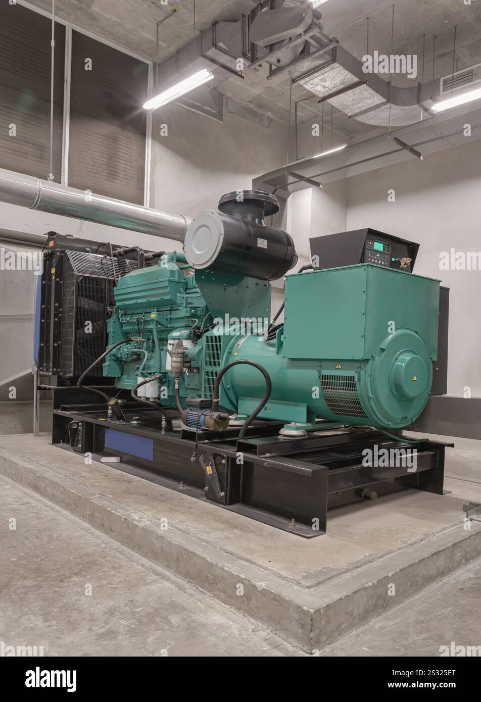 Bangkok, Thailand 03 Jan, 2025 - Electricity generation room with ...