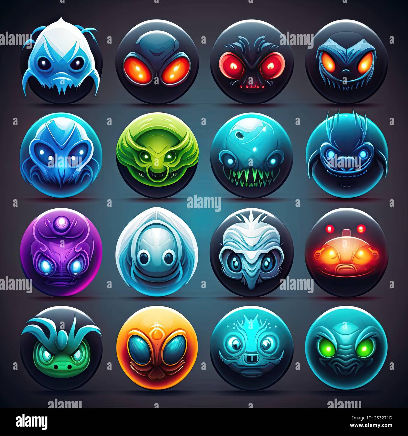 design alien space avatar ai generated. ufo science, character universe ...