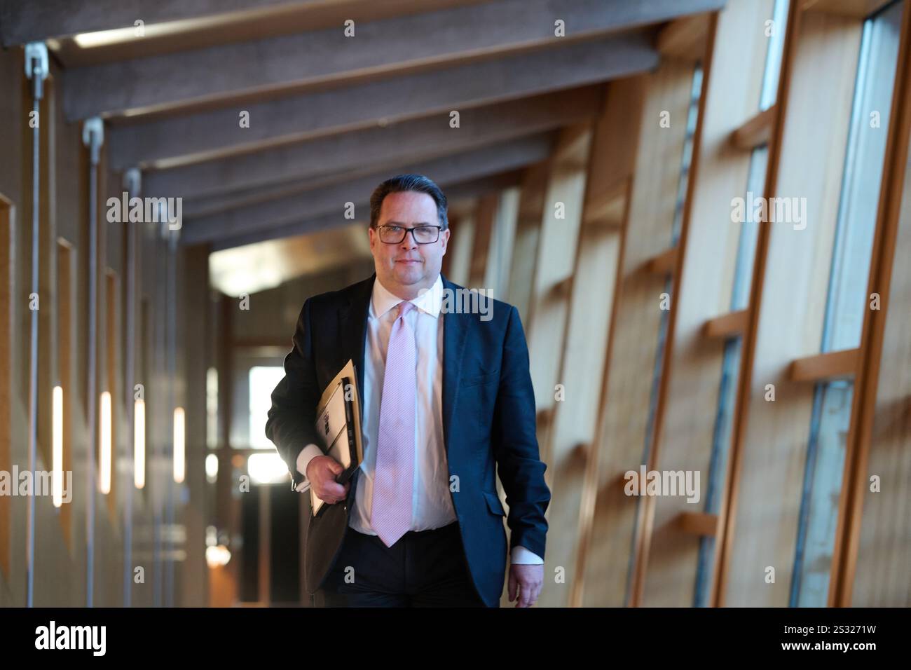 Edinburgh Scotland, UK 08 January 2025. Craig Hoy MSP at the Scottish ...