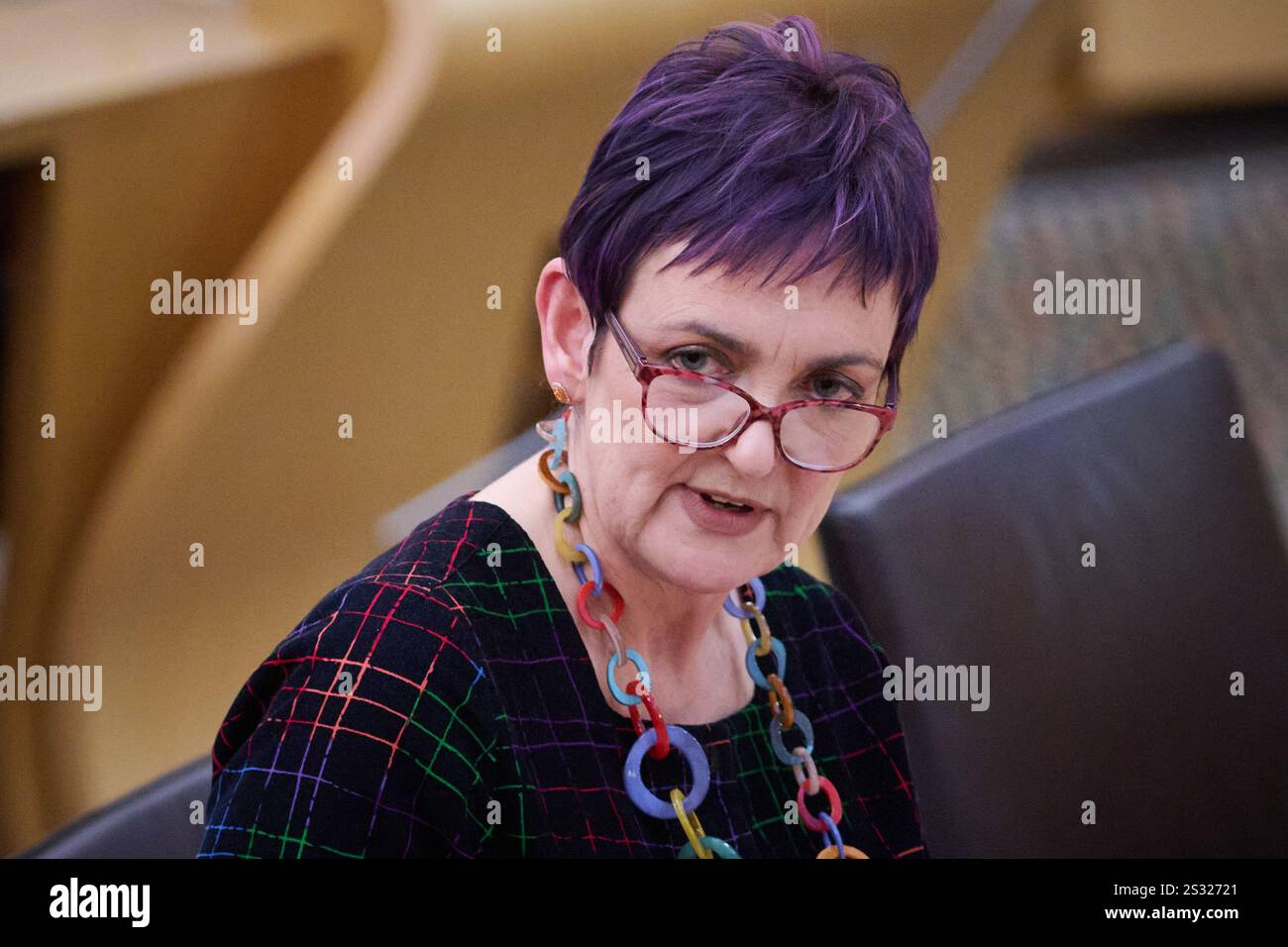 Edinburgh Scotland, UK 08 January 2025. Cabinet Secretary for Justice ...