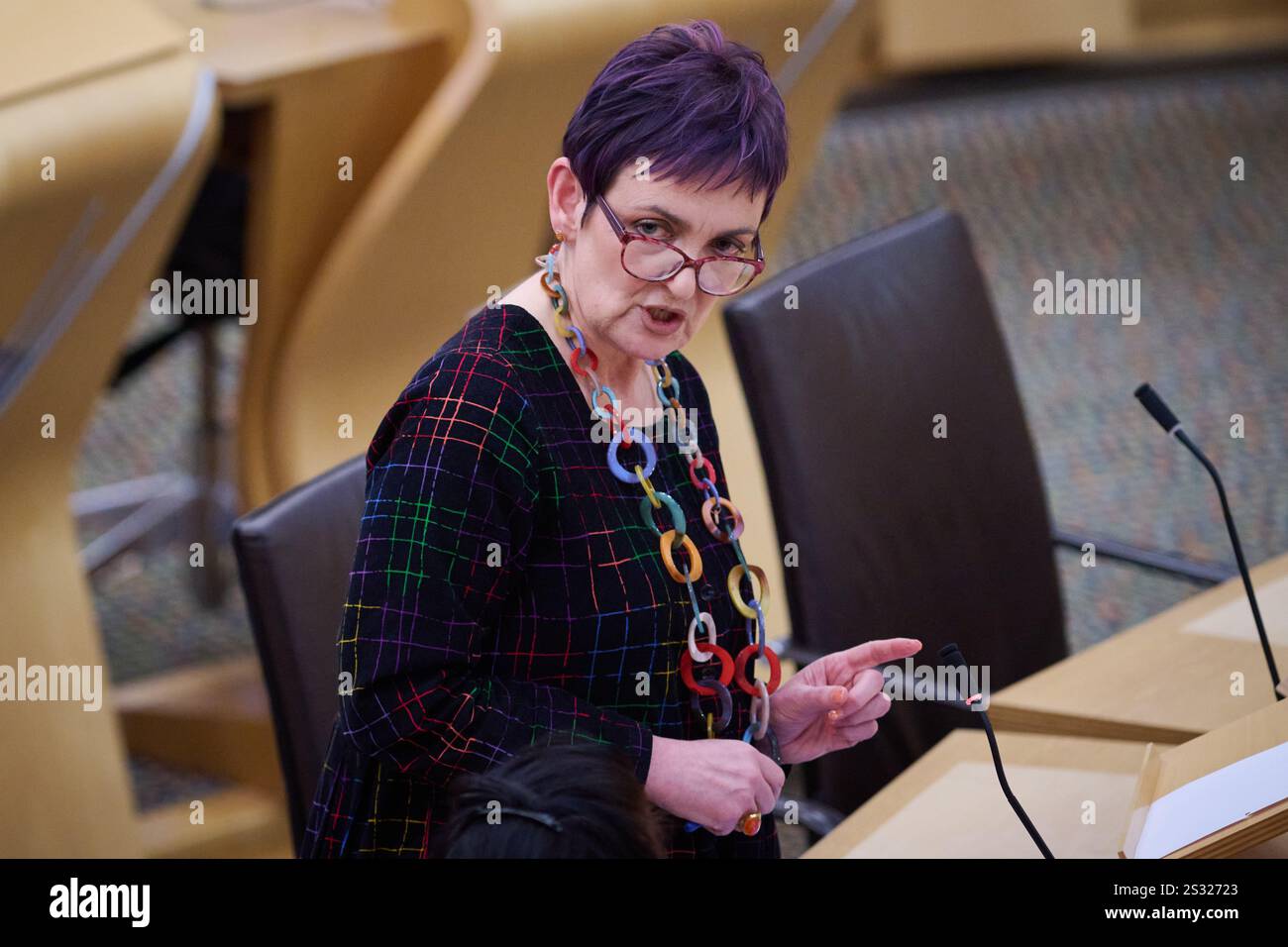 Edinburgh Scotland, UK 08 January 2025. Cabinet Secretary for Justice ...