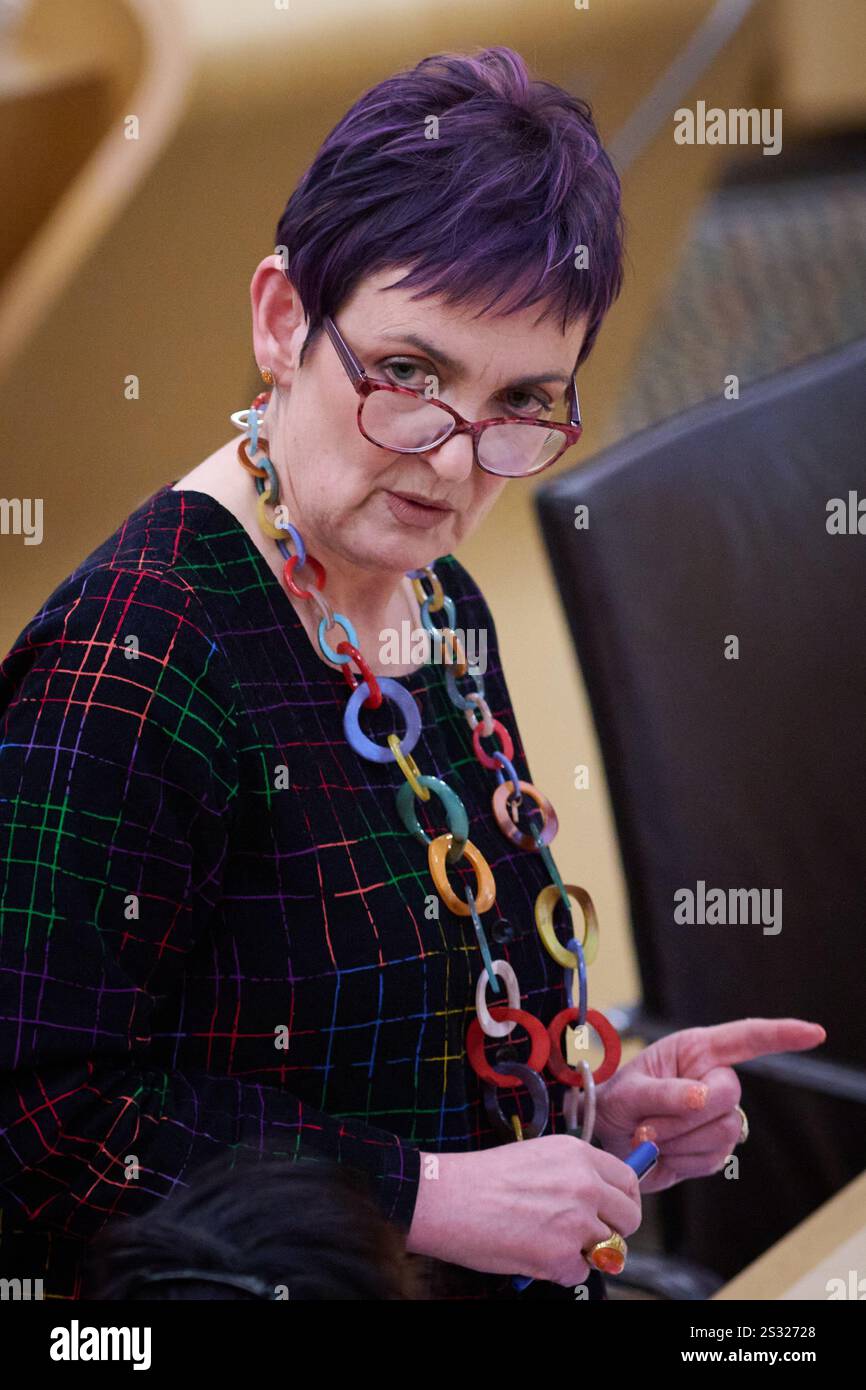 Edinburgh Scotland, UK 08 January 2025. Cabinet Secretary for Justice ...