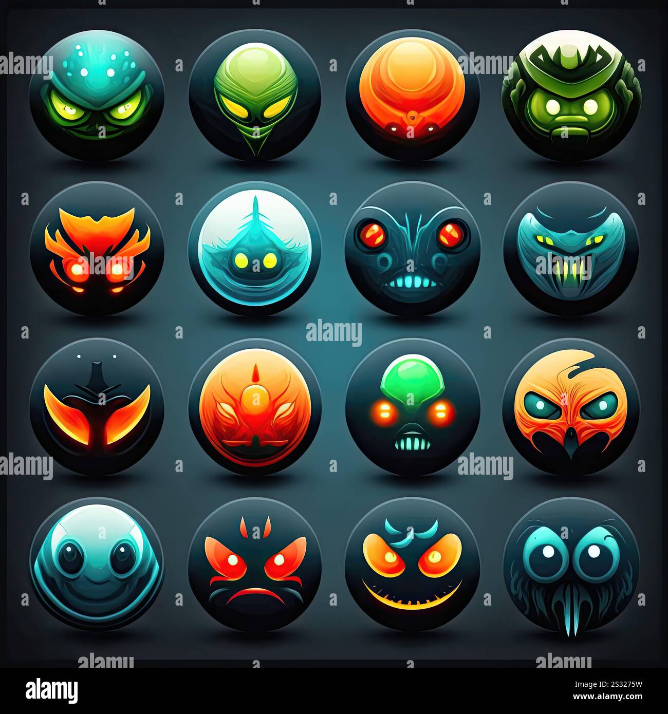 science alien space avatar ai generated. character universe ...