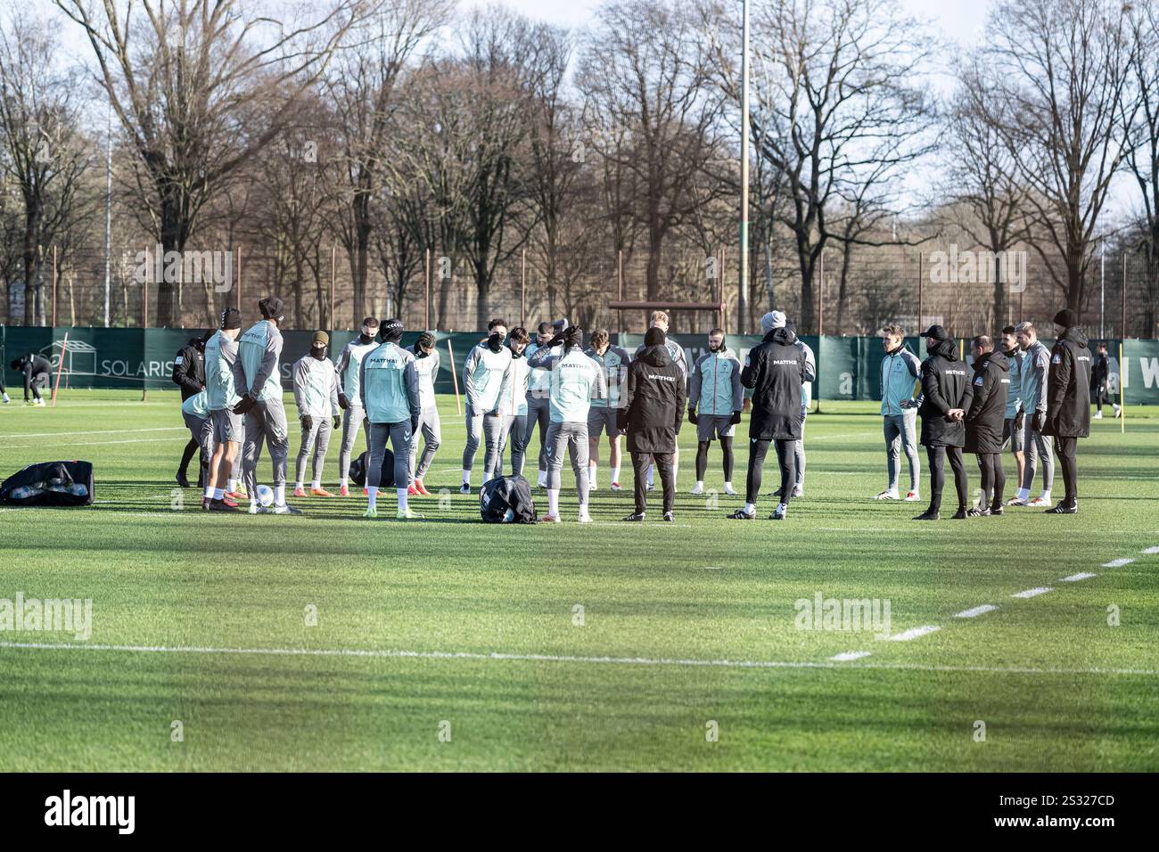 08.01.2025, Trainingsgelaende am WESERSTADION - Platz 4/5, Bremen, GER ...