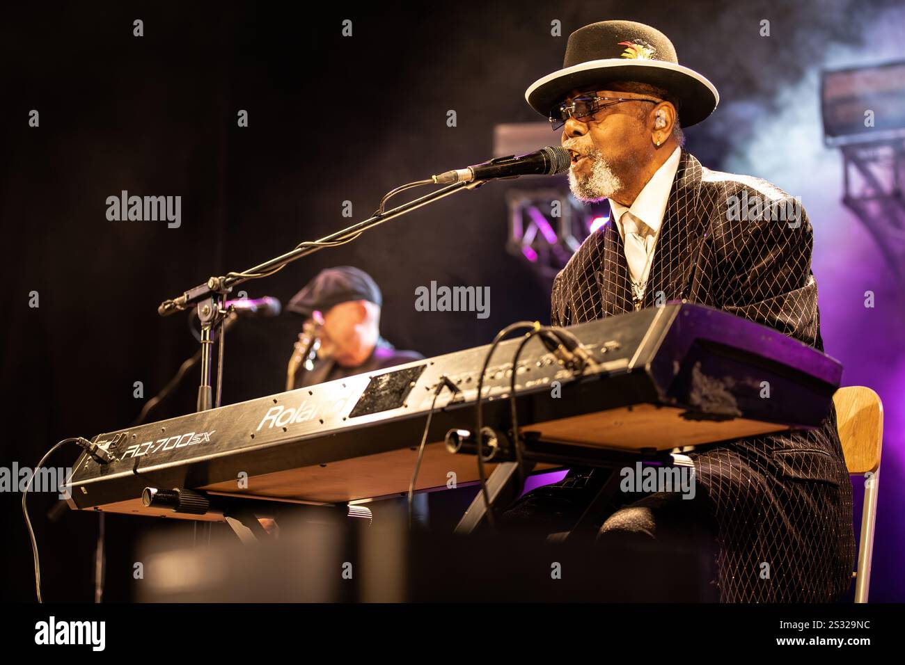 Fontaneto d'Agogna, Italy. 07th Jan, 2025. The American singer ...