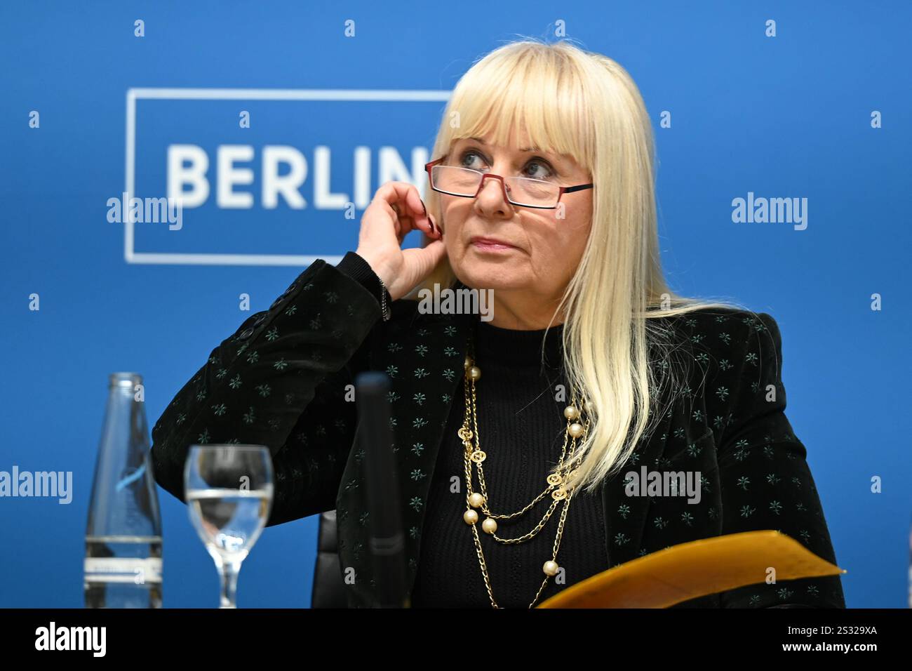08 January 2025, Berlin: Iris Spranger (SPD), Berlin Senator for the ...