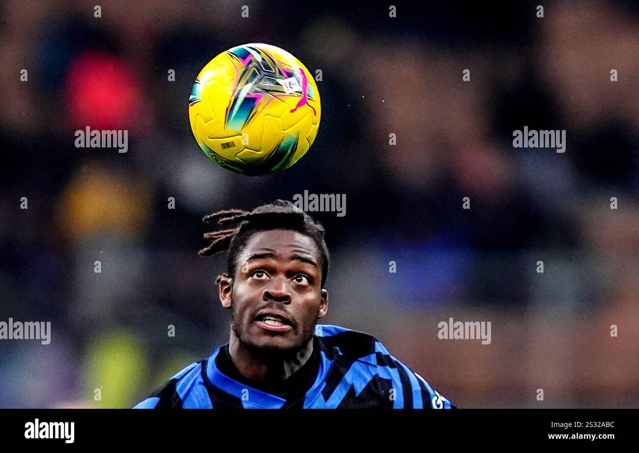 Inter Milan's Yann Bisseck during the Italy Cup Frecciarossa soccer ...