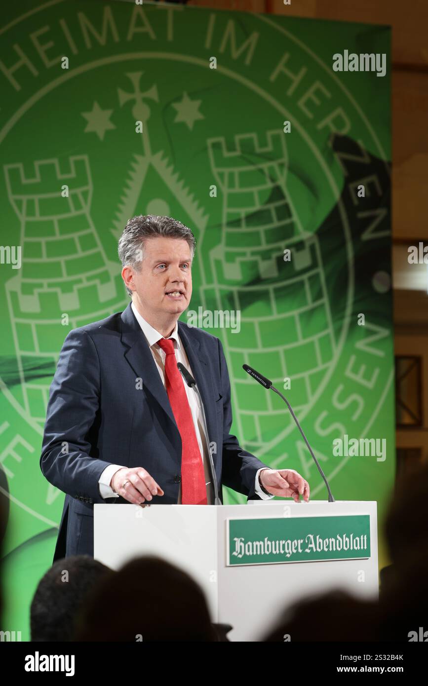 Hamburg, Germany. 08th Jan, 2024. Lars Haider, editor-in-chief of the ...