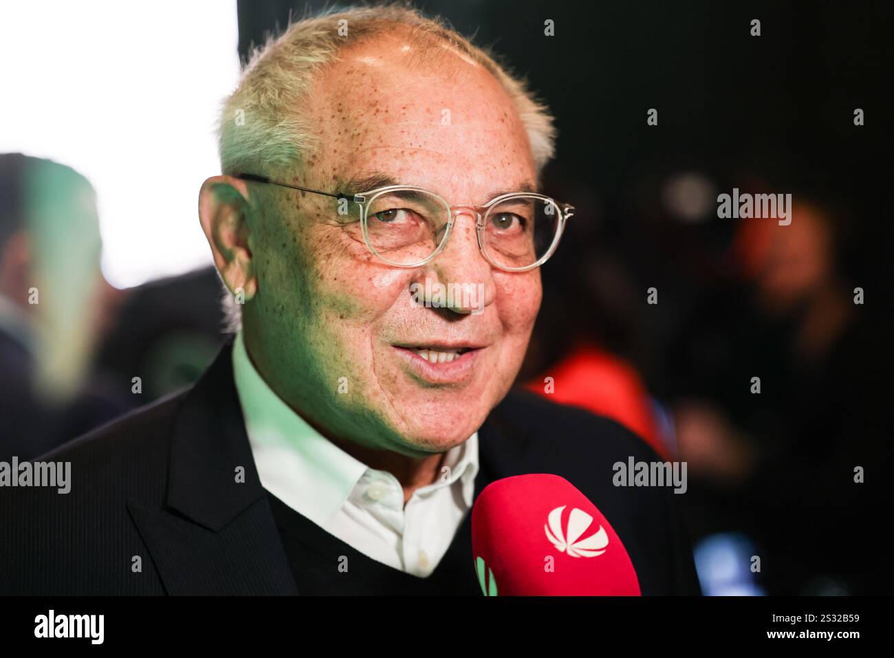 Hamburg, Germany. 08th Jan, 2024. Felix Magath, soccer coach, at the ...