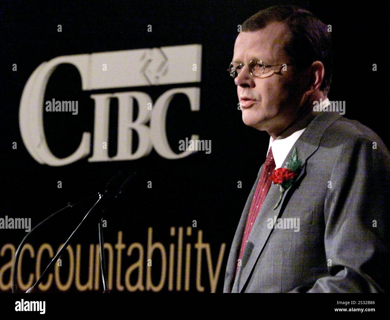 Calgary, Canada. 02nd Mar, 2000. Former CIBC chairman and chief ...
