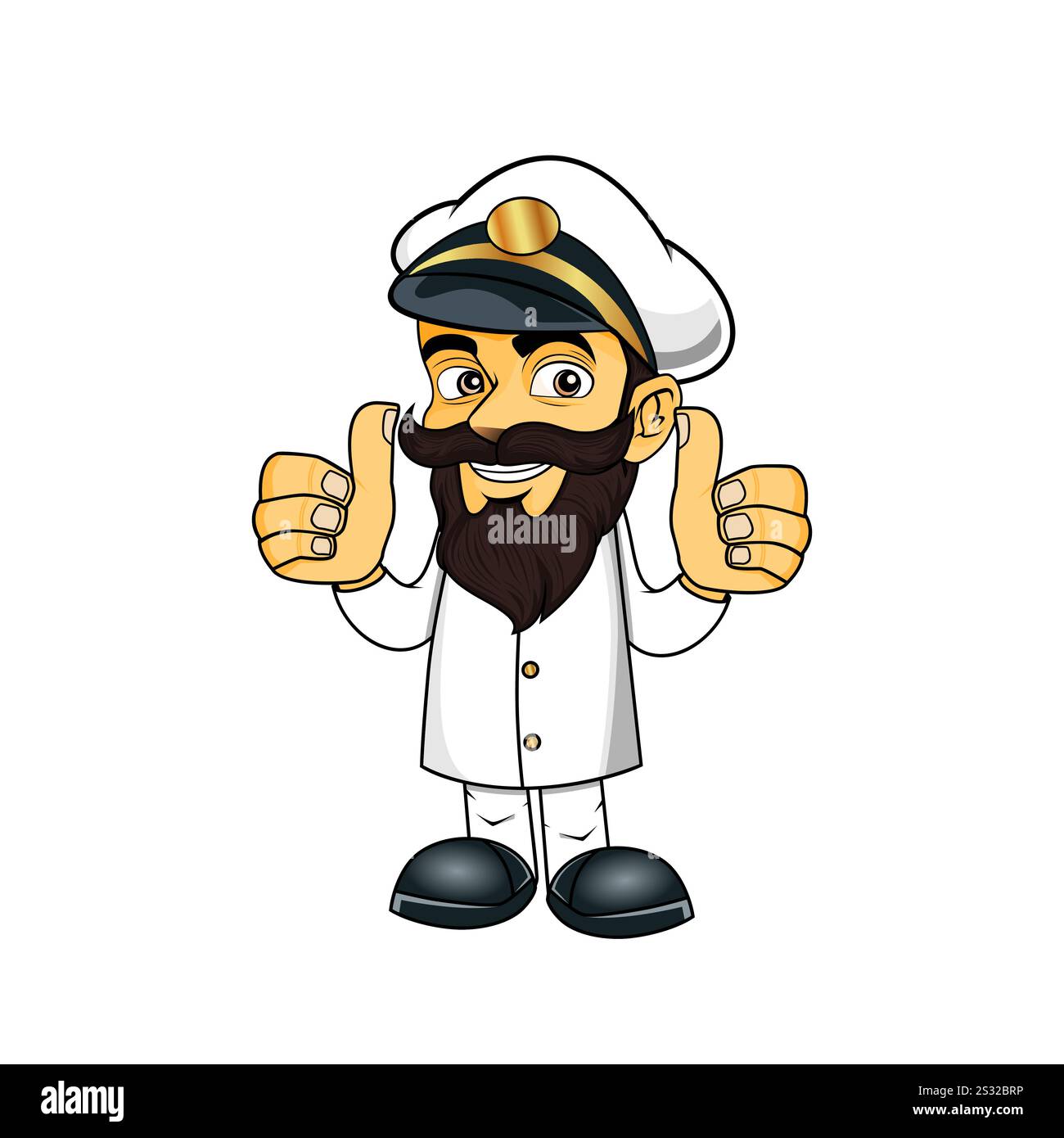 Man navigating boat Cut Out Stock Images & Pictures - Alamy