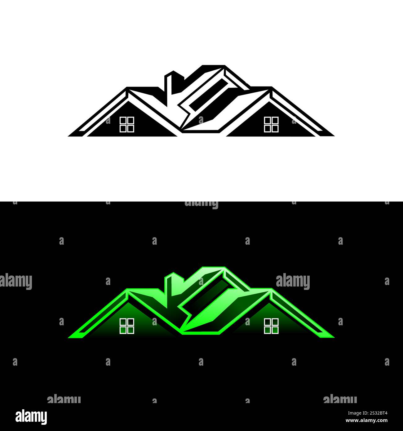 Black house top Stock Vector Images - Alamy