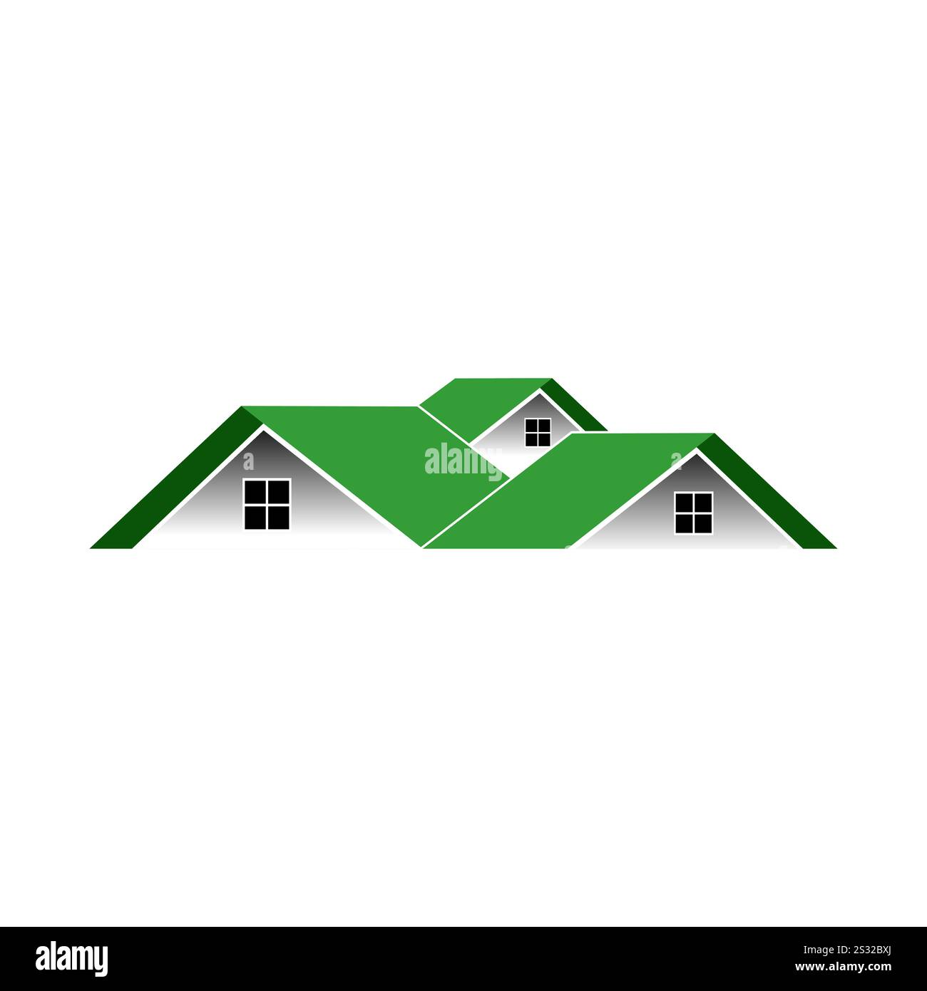 Top structure roof building Cut Out Stock Images & Pictures - Alamy