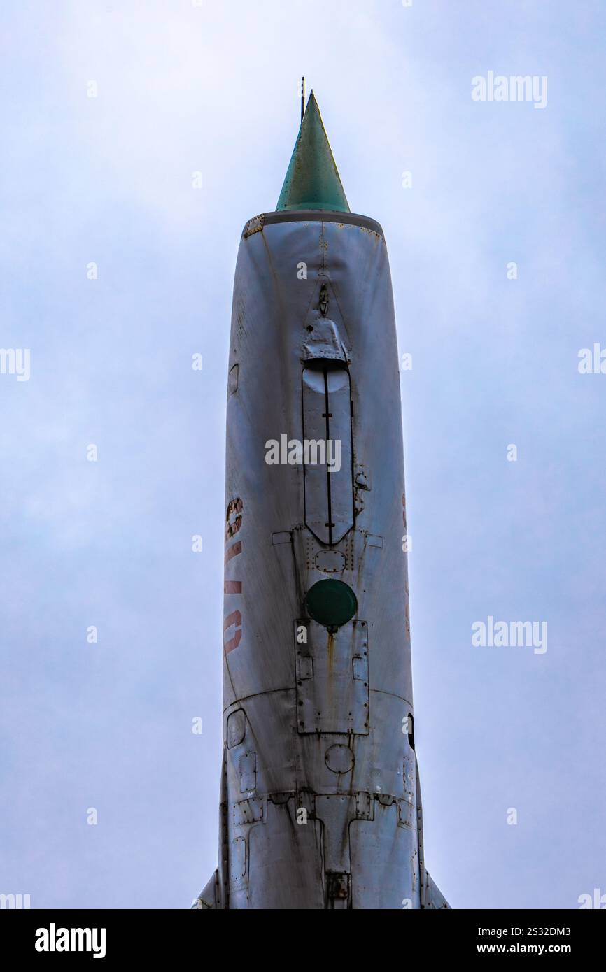 Old Soviet MIG 21 combat fighter, Cold War in Europe Stock Photo - Alamy