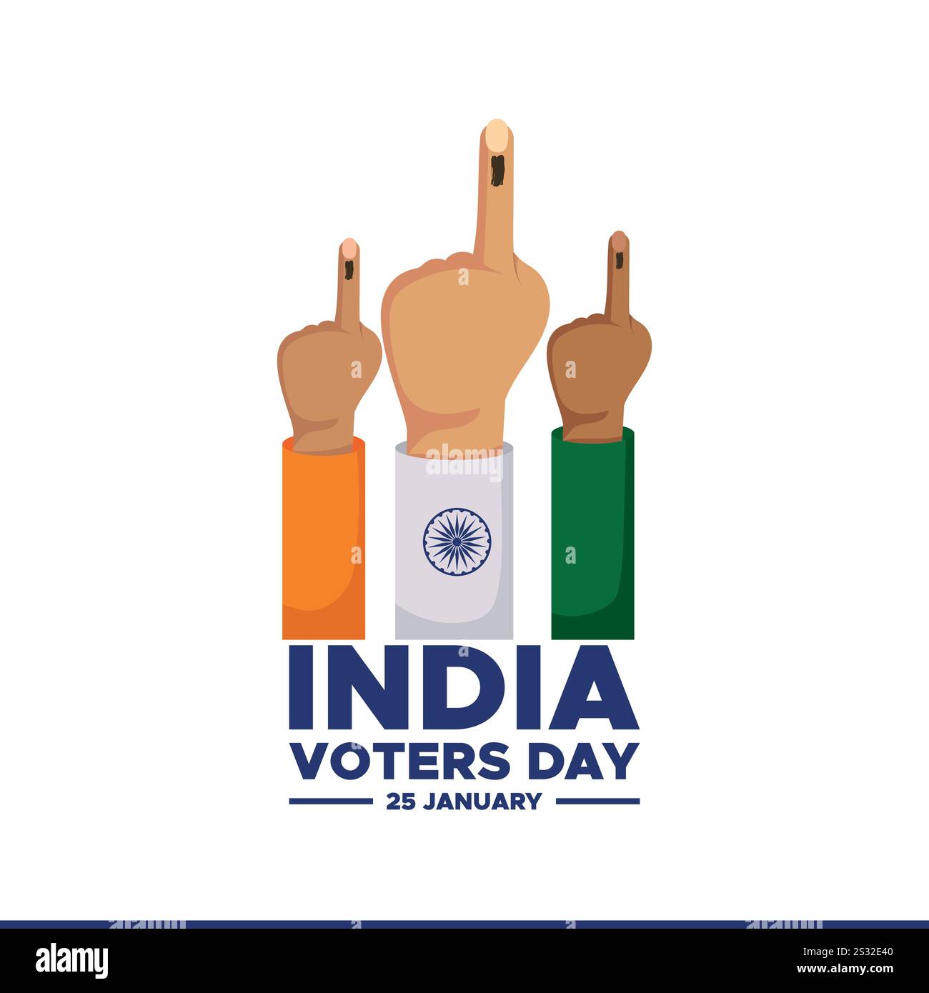 National Voters Day social media feed template. National Voters' Day ...