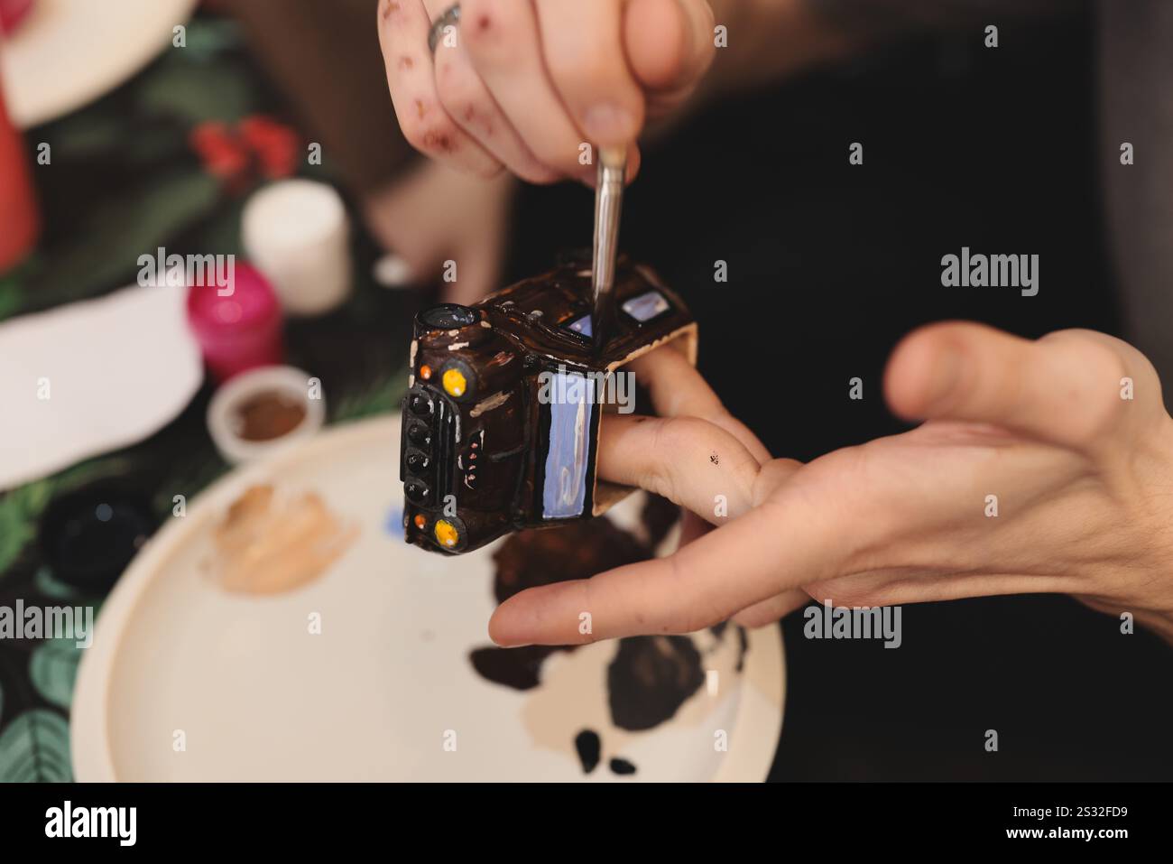 The Creative Painting Process Involved in Crafting a Beautiful ...