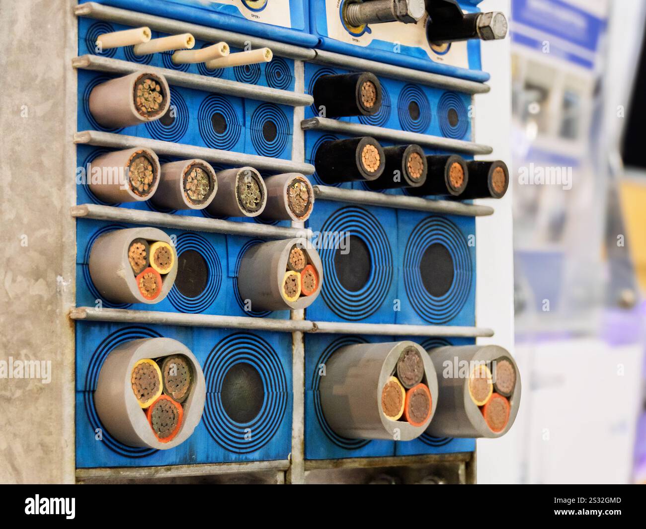 Sealing of cable and pipe entries. Technology for protecting the ground ...