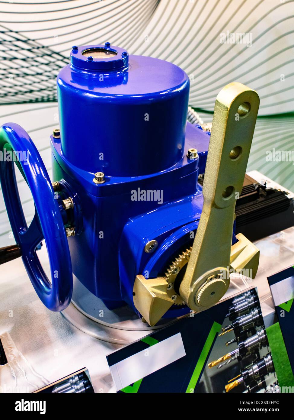 Single modular electric drive. Hydromechanics Stock Photo - Alamy