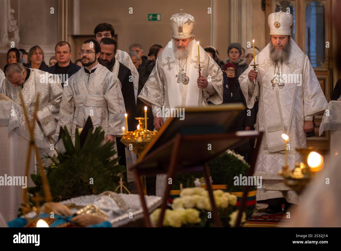 Metropolitan Inokentiy the leader of Orthodox Church in Lithuania ...