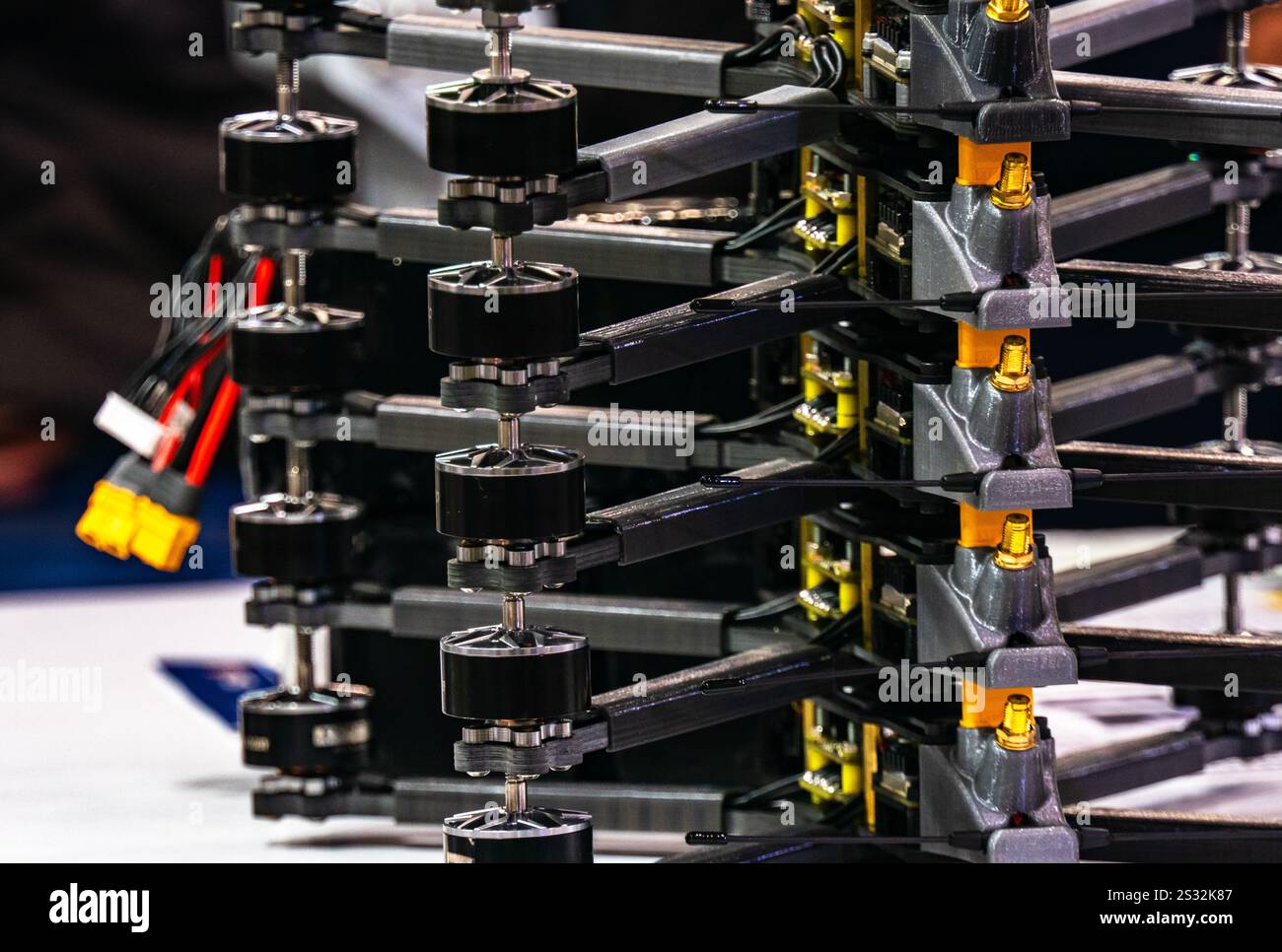 High-Performance FPV Drone Motors and Batch Set Stock Photo - Alamy