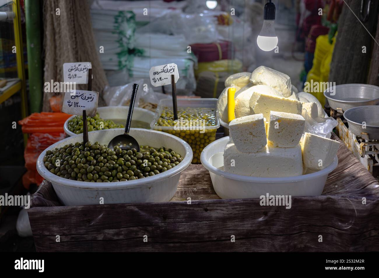 Touring the traditional and old market of Rasht Stock Photo - Alamy